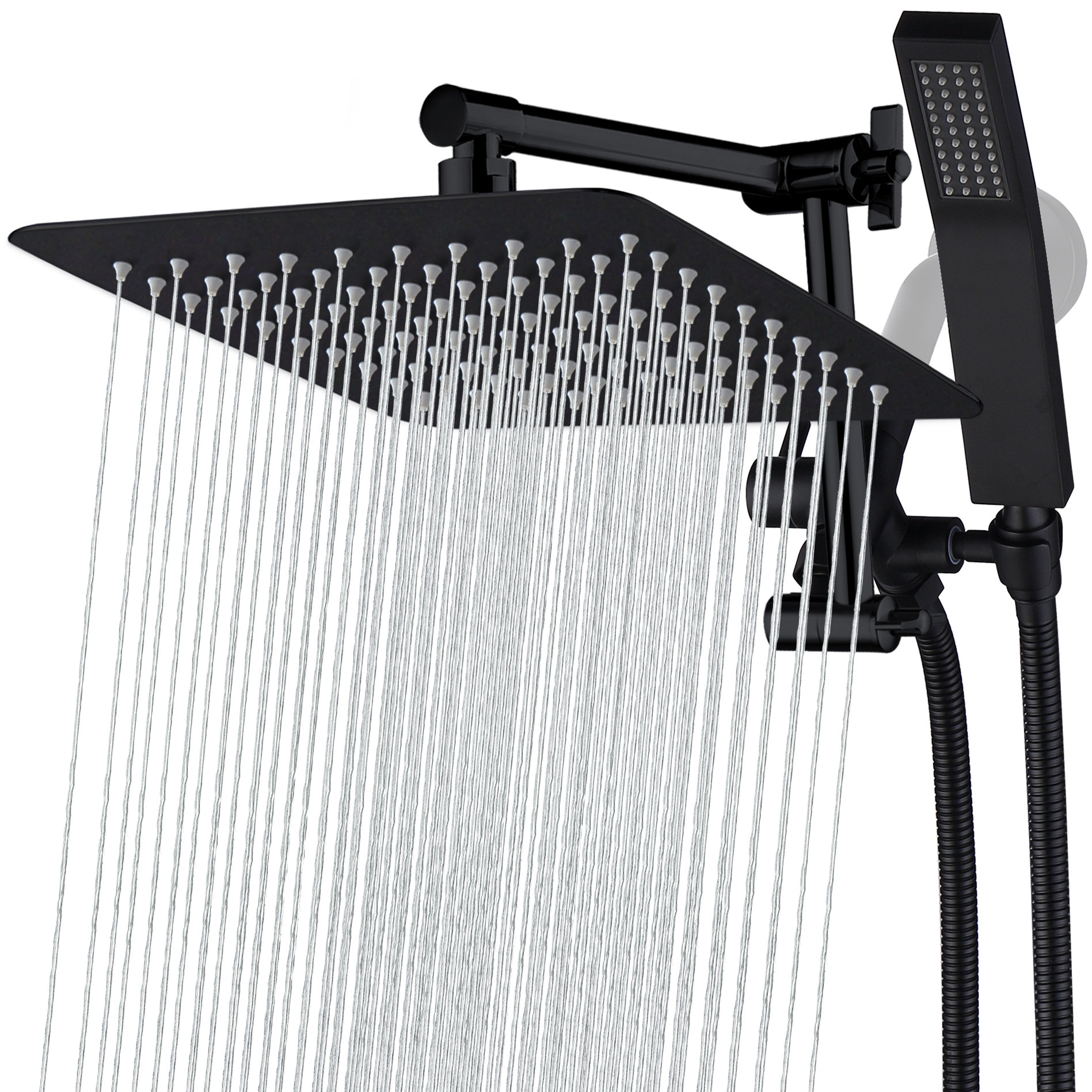G-Promise 10 Inch All Metal Rain Dual Shower Head & Reviews | Wayfair