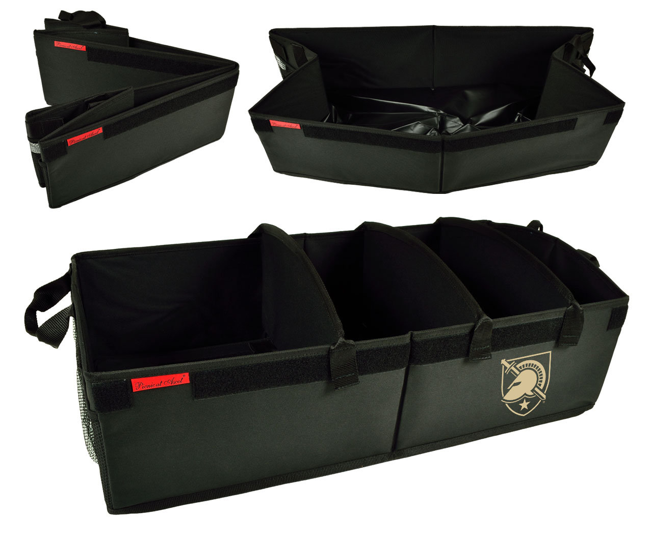 Latitude Run® NCAA Army Black Knights Heavy Duty Rigid-Base Trunk ...