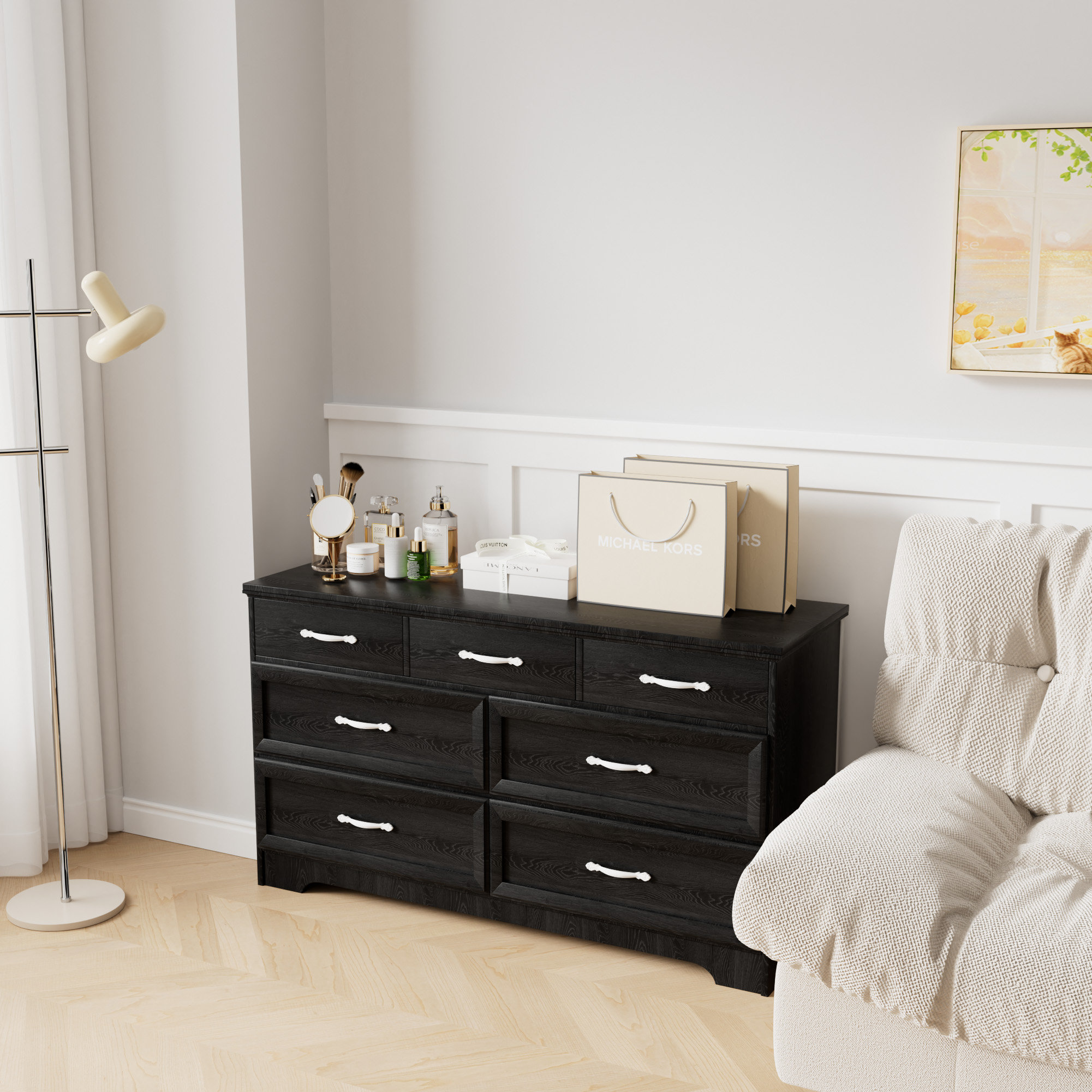Winston Porter 3 Tier Chest Of Drawers With 7 Drawers - Wayfair Canada
