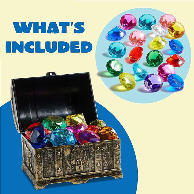 Sloosh 16Pcs Underwater Gem Pool Toys & Inflatables | Wayfair