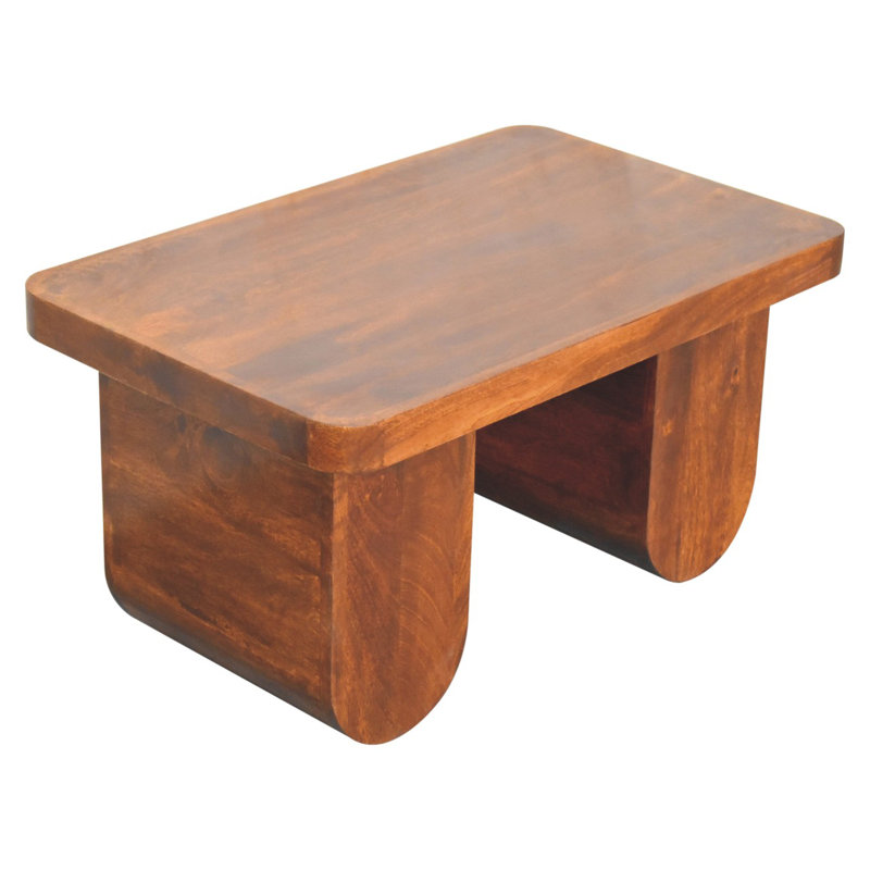 Loon Peak® Chunky Chestnut Coffee Table | Wayfair