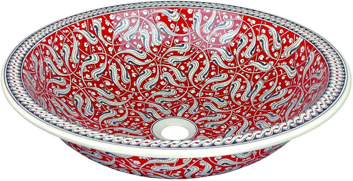 Langley Street 400mm L x 400mm W Ceramic Circular Sink | Wayfair.co.uk