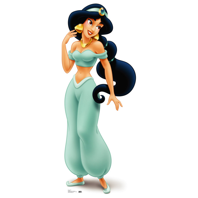 Advanced Graphics Aladdin - Jasmine Life-Size Cardboard Stand-Up | Wayfair