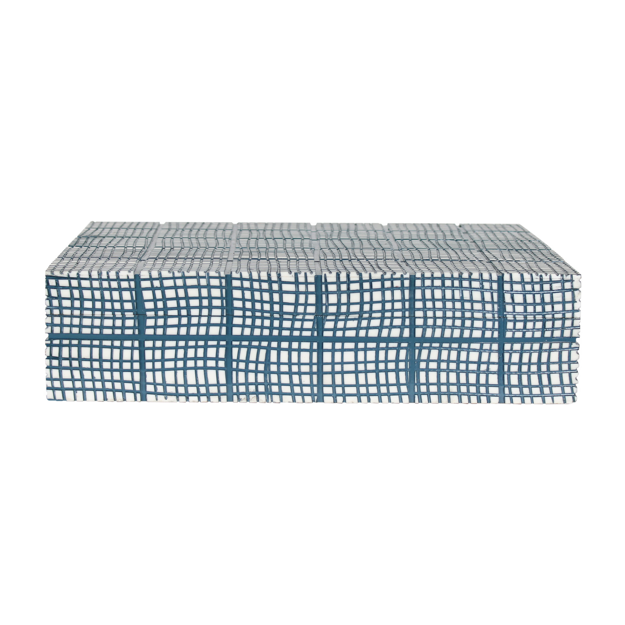 Beachcrest Home™ Joey Grid Decorative Box | Wayfair