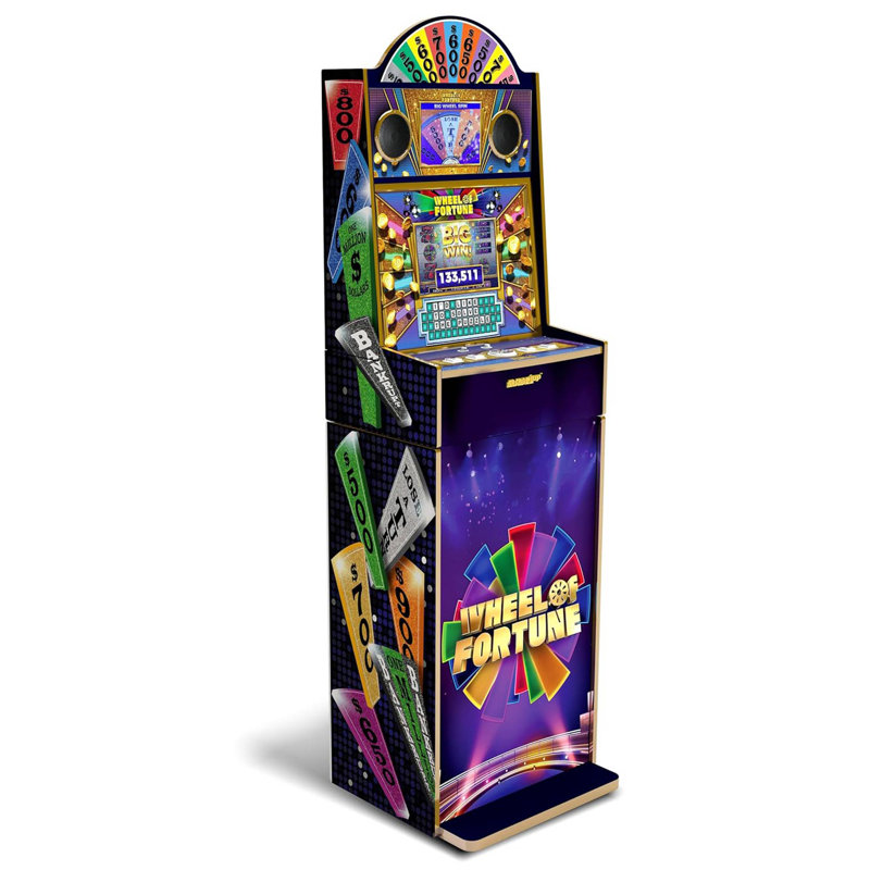 Arcade 1Up Arcade1Up Wheel of Fortune Video Arcade Games, 5 Foot Tall ...