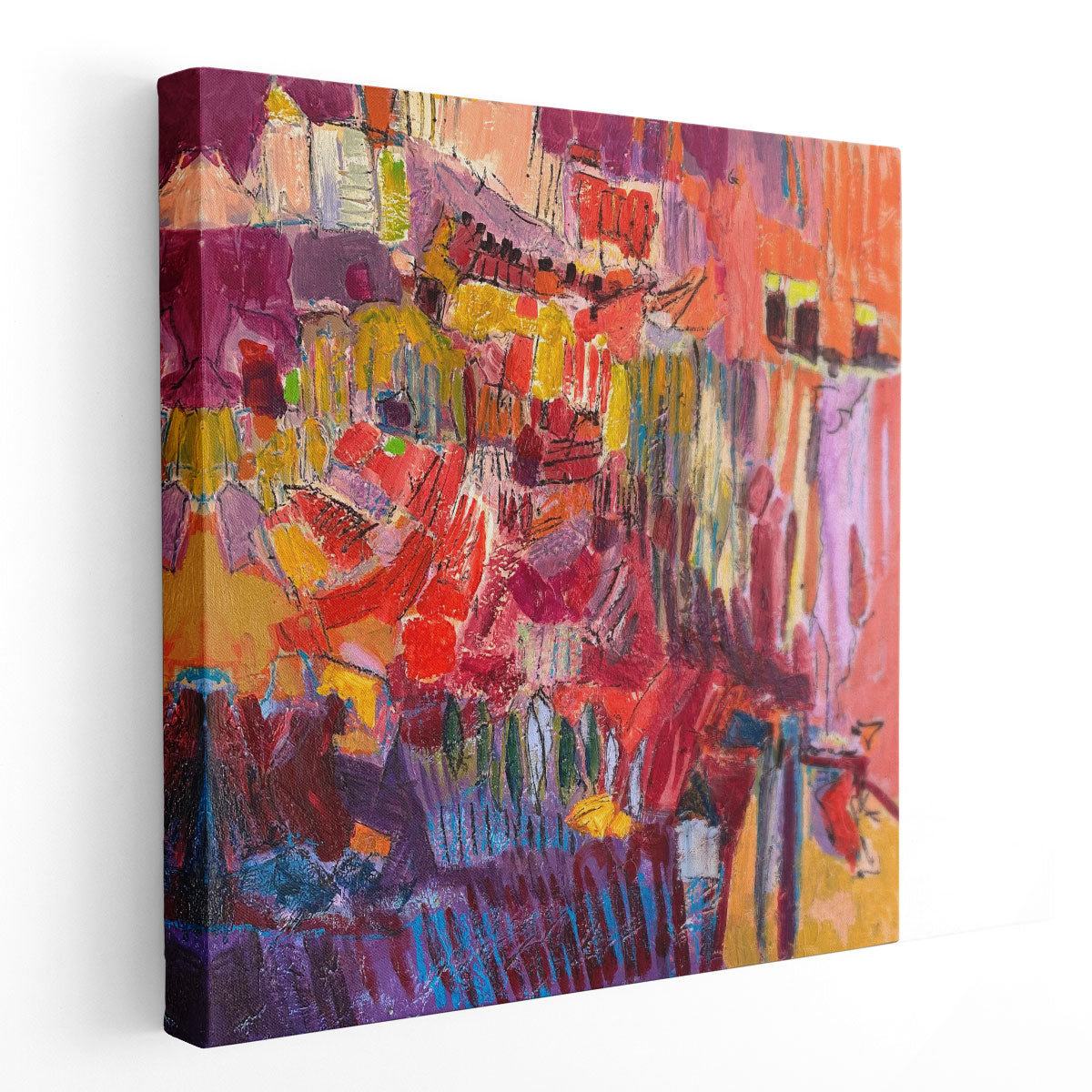 Brayden Studio Splendid Garden IV - reproduction d'art sur toile ...