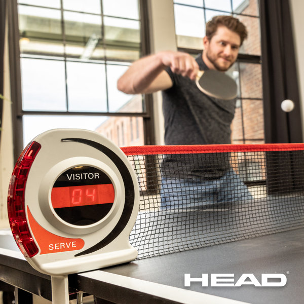 HEAD Easy Setup Ping Pong Table with Electronic Scorer | Wayfair