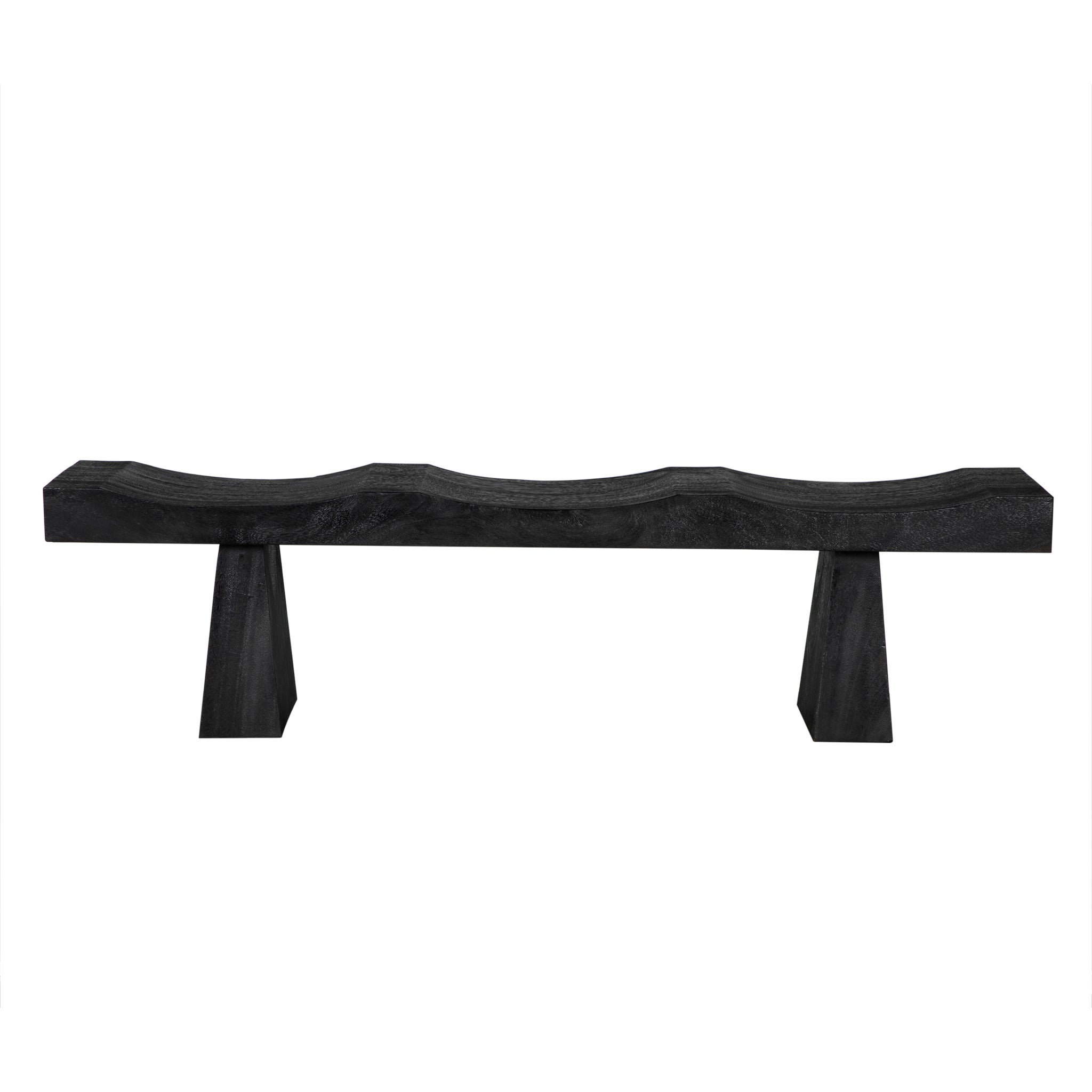 Noir Shibumi Wood Bench | Perigold
