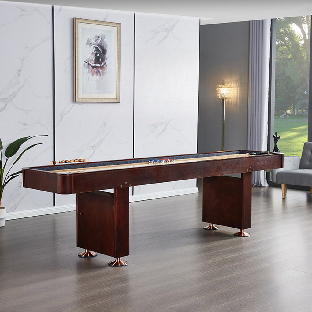 The Drift Architect 12-Foot Classic Deluxe Shuffleboard Table The Drift ...