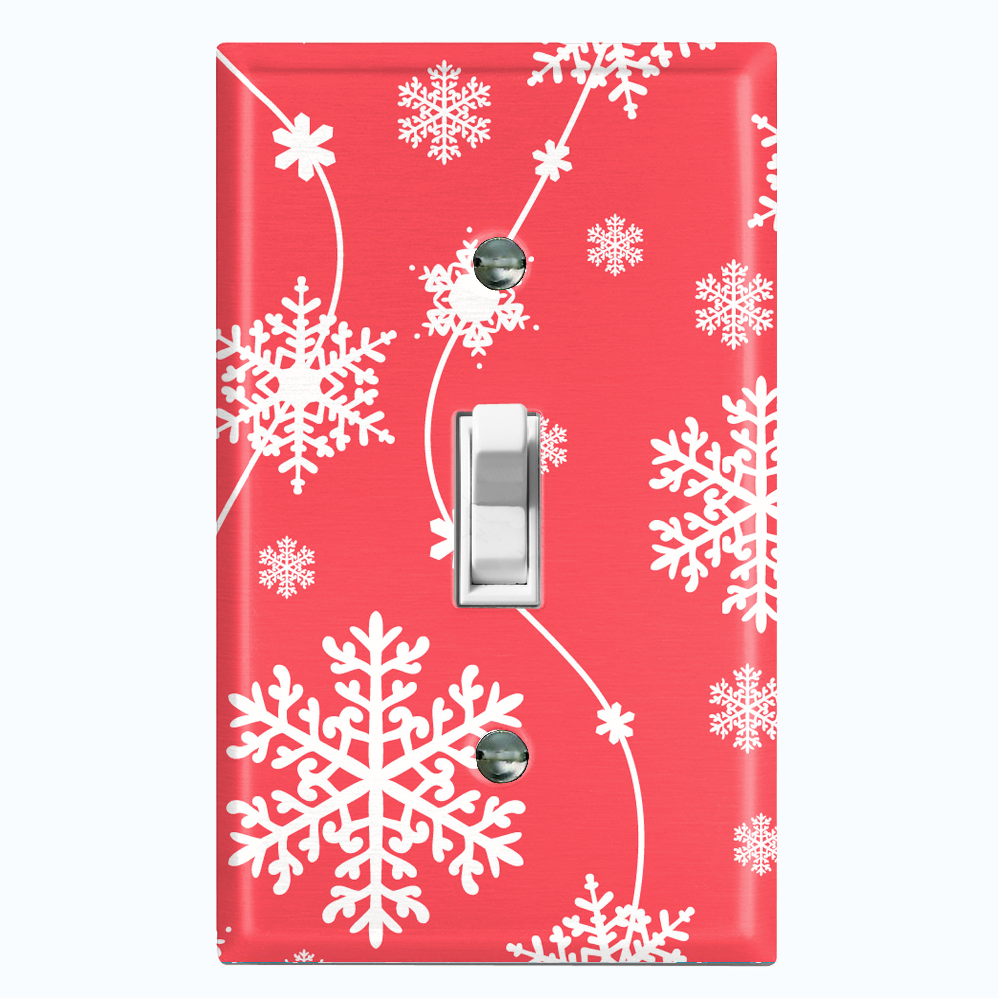 WorldAcc Christmas 1-Gang Toggle Light Switch Wall Plate | Wayfair