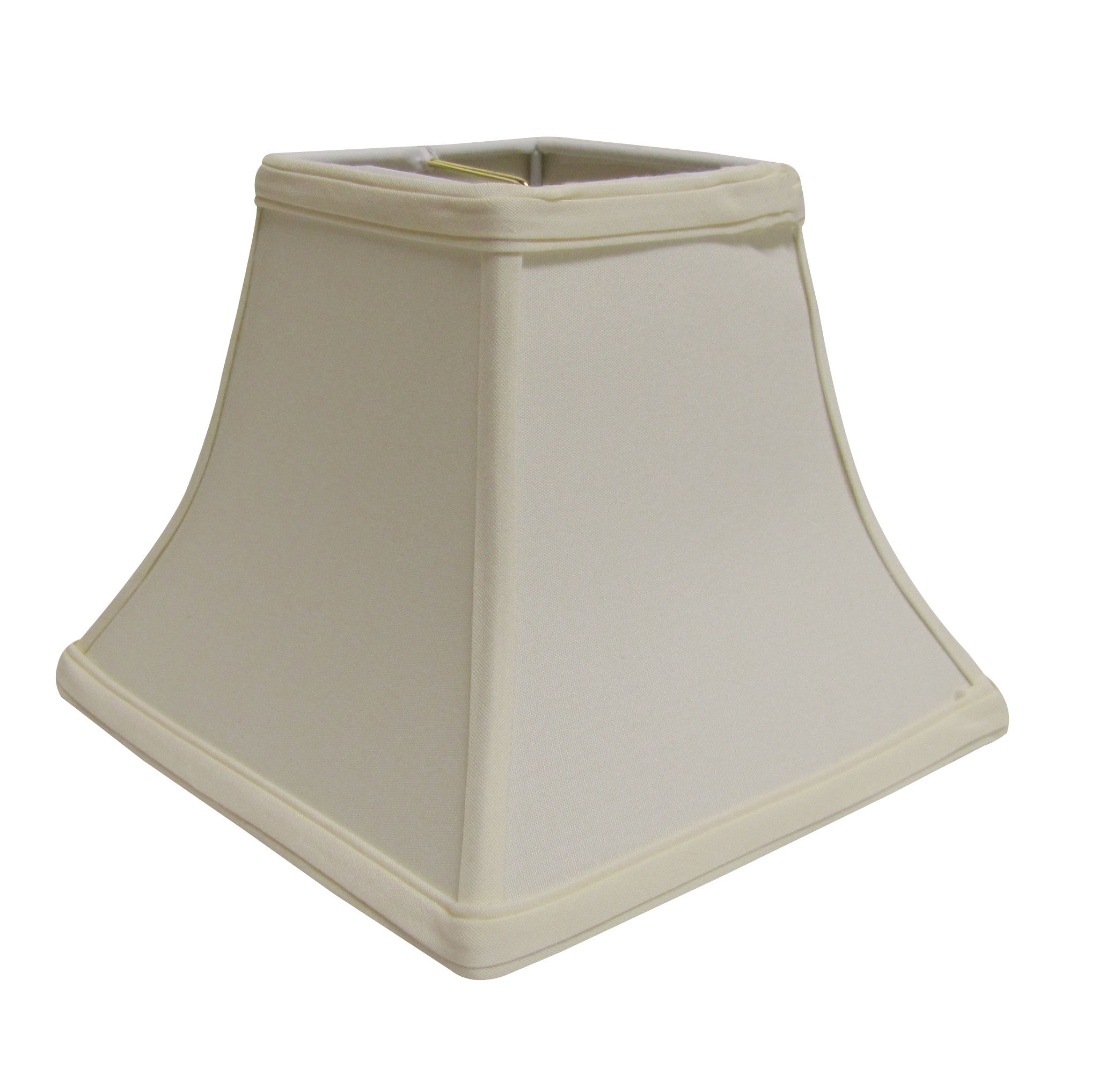 Winston Porter Square Bell Hardback No Slub Fabric Lampshade with ...
