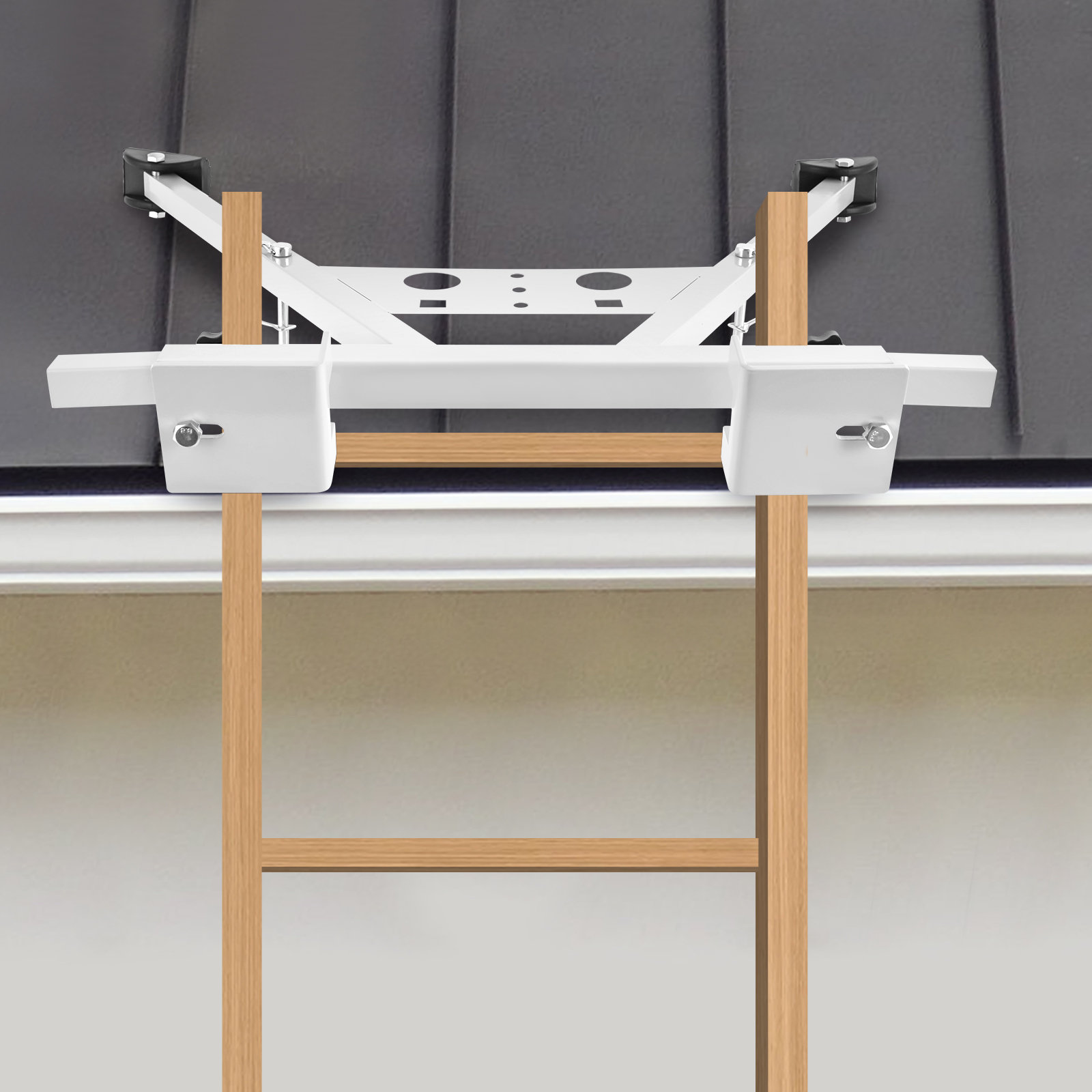 WFX Utility™ Steel/Rubber Adjustable Ladder Stabilizer - Wayfair Canada