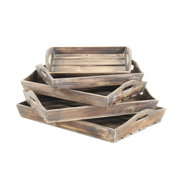 Gracie Oaks Hollhurst Tray - Set of 5 | Wayfair