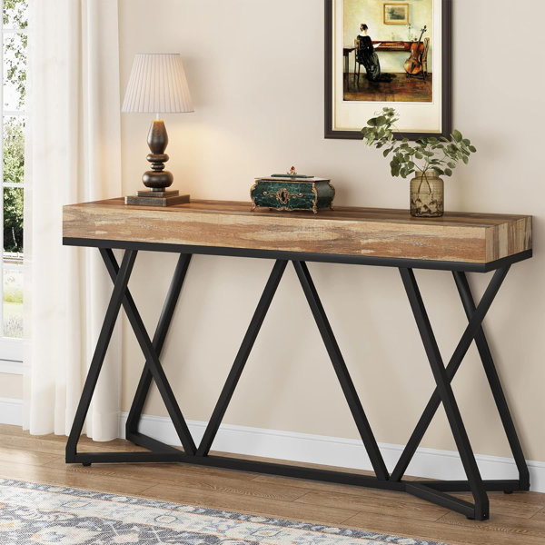 Borough Wharf Abbriella 140cm Console Table & Reviews | Wayfair.co.uk