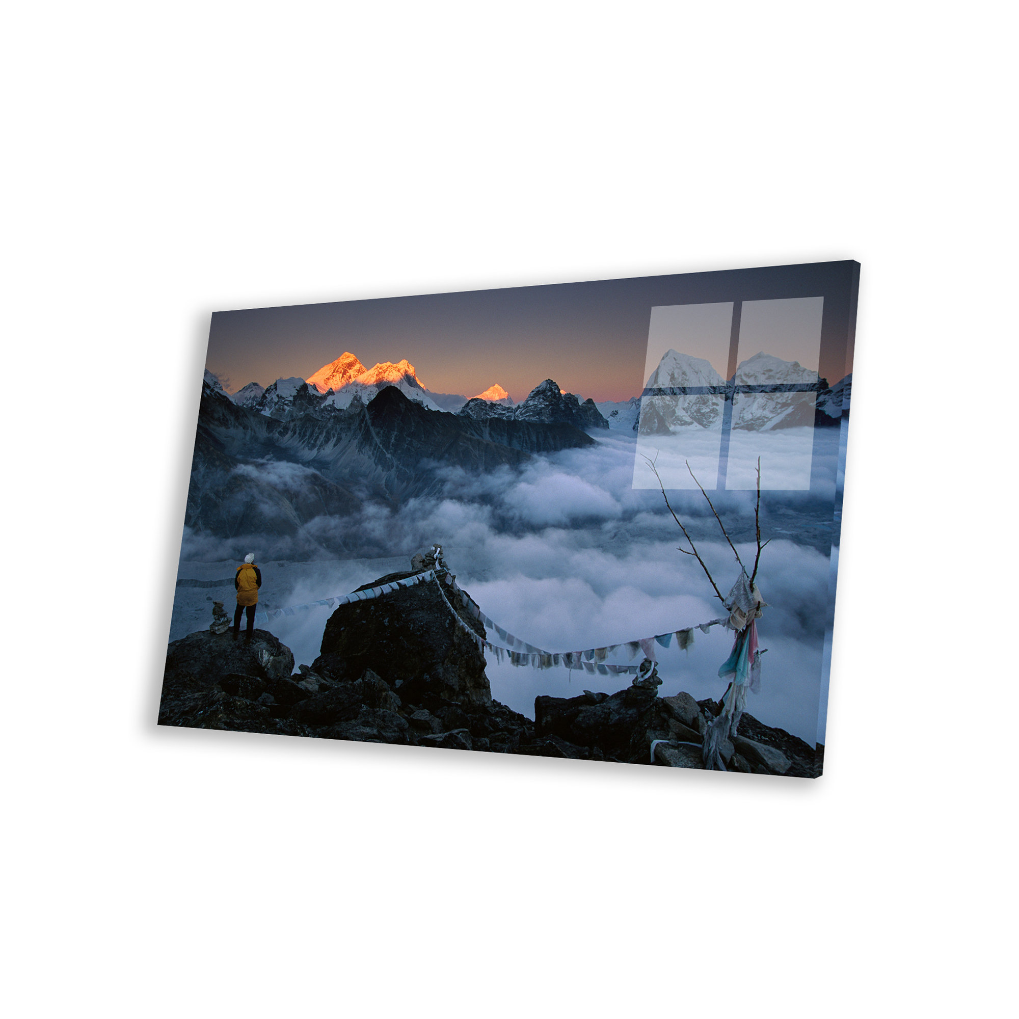Dovecove Cresthaven Mountaineer Enjoying The View Of Mt Everest And The ...