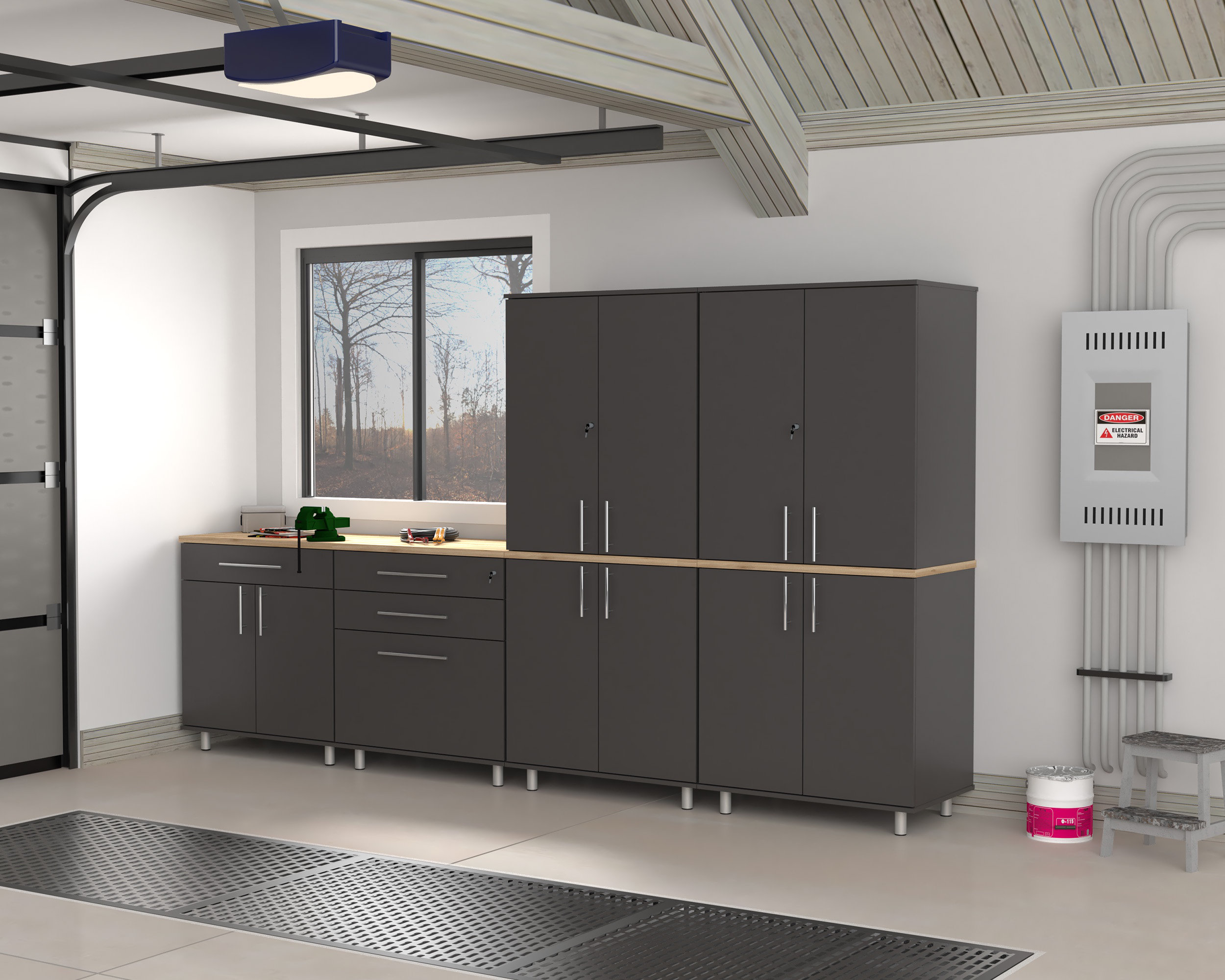 WFX Utility™ Kratos 4-Piece 4-Drawer Garage Storage System - Wayfair Canada