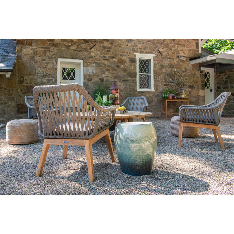 CO9 Design Outdoor Teak Lounge Chair | Perigold