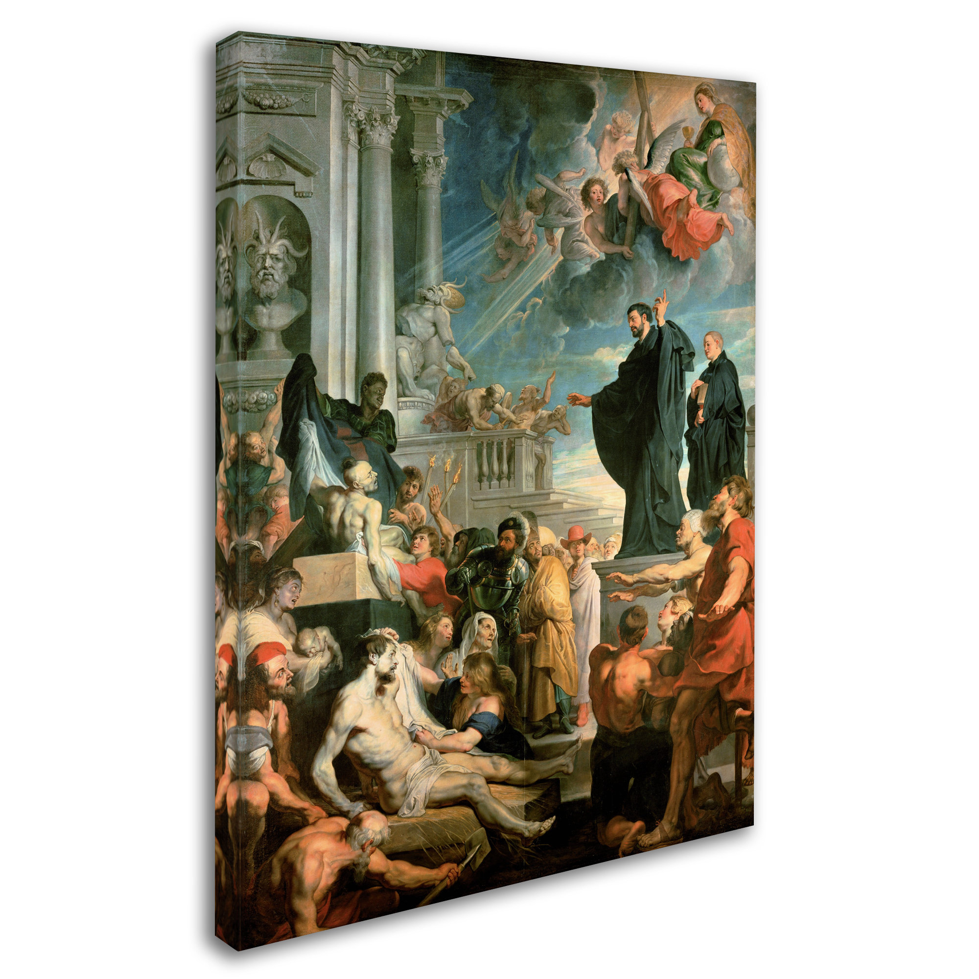 Vault W Artwork 'The Miracles Of St Francis Xavier' by Peter Paul ...