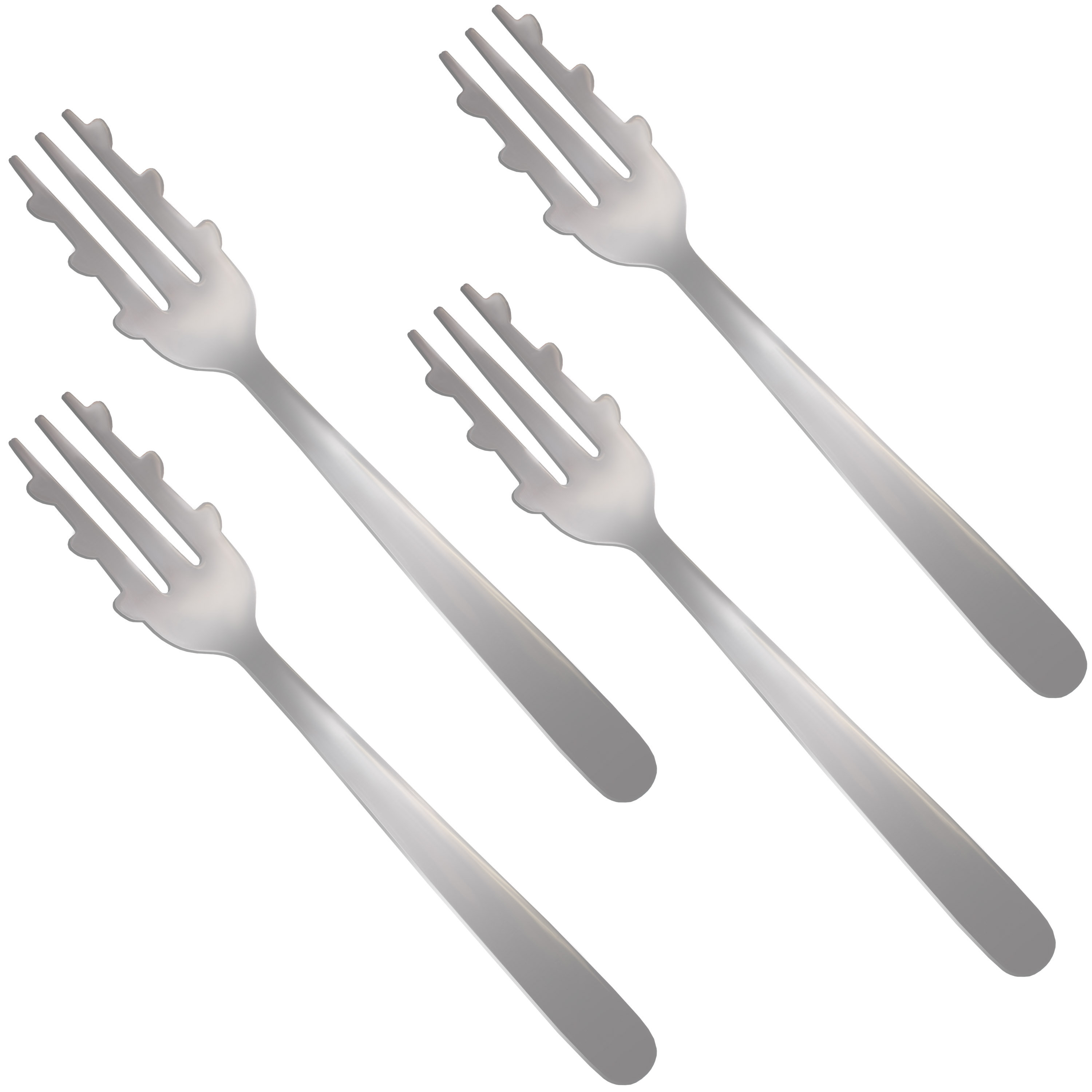 Rehabilitation Advantage For-Ghetti Spaghetti Fork, Small (Set of 4 ...