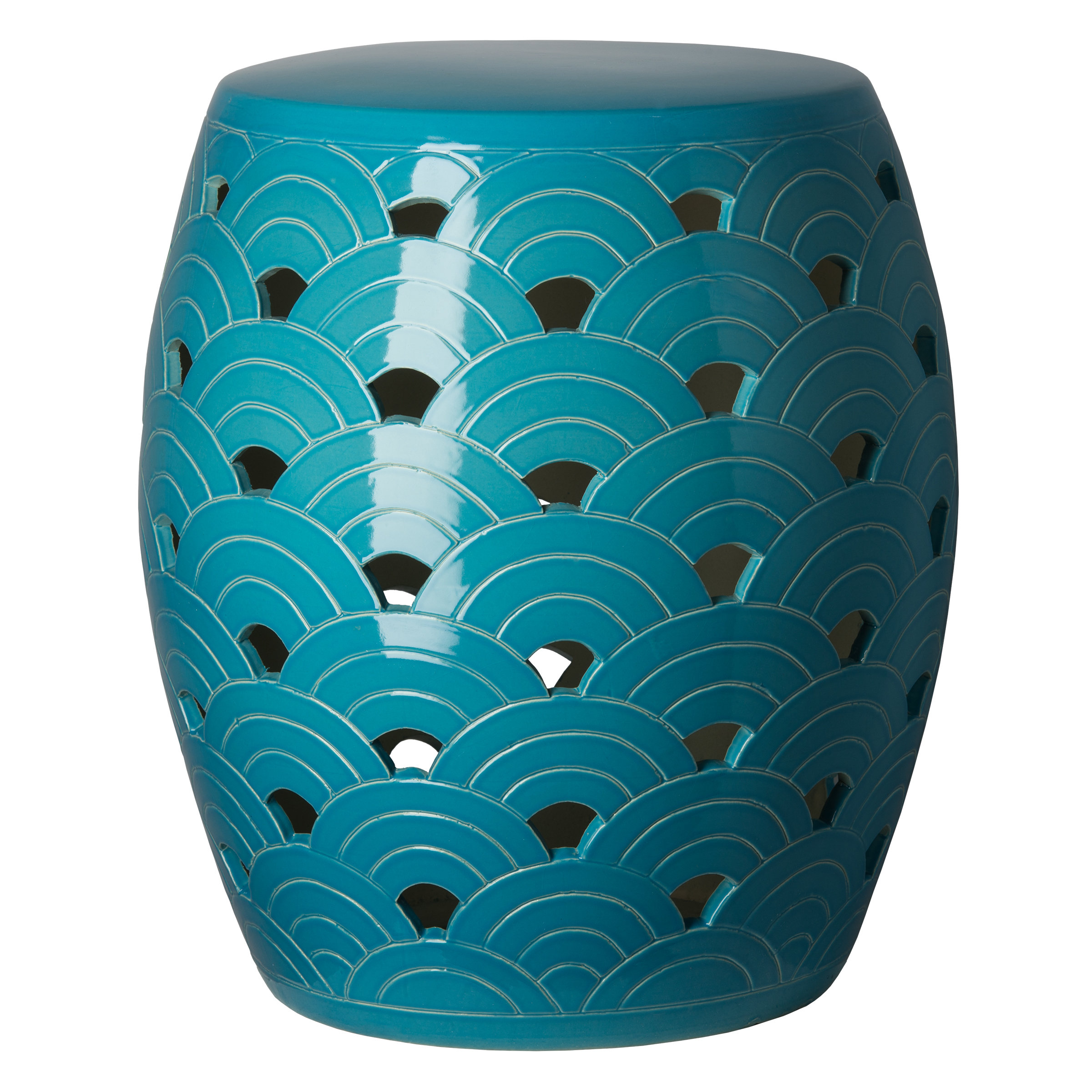 Emissary Home and Garden Ceramic Garden Stool | Wayfair