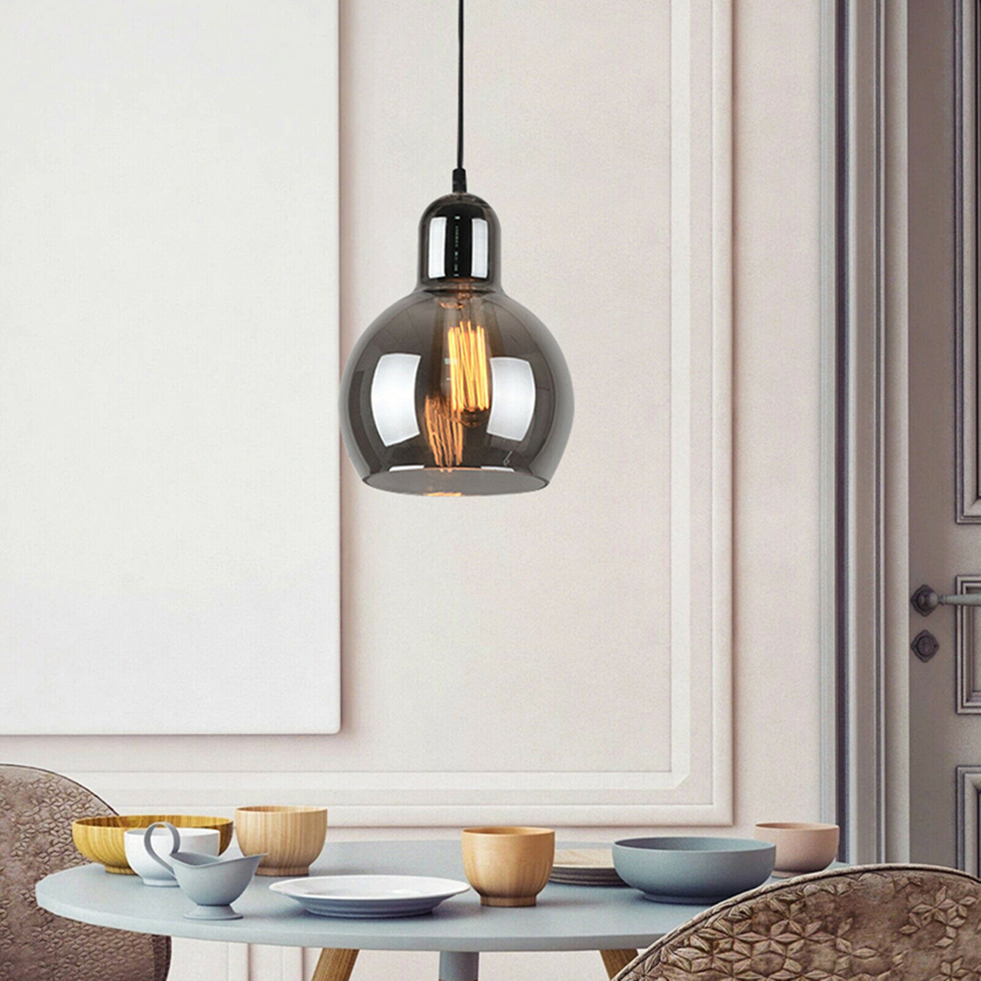 Royst 1 Light Smoked Single Pendant