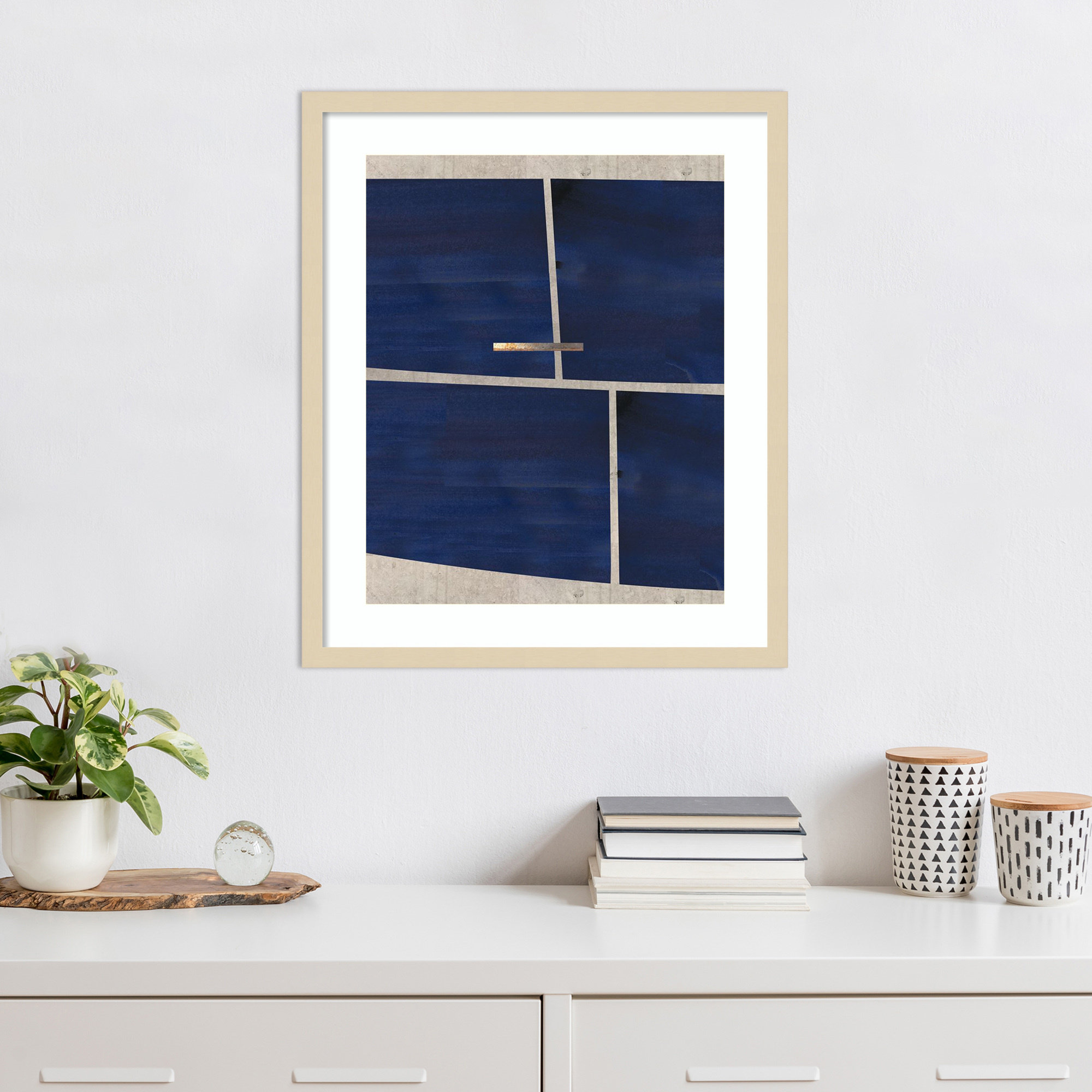 Wade Logan® Locks I by Aoibhne Hogan Wood Framed Wall Art Print | Wayfair