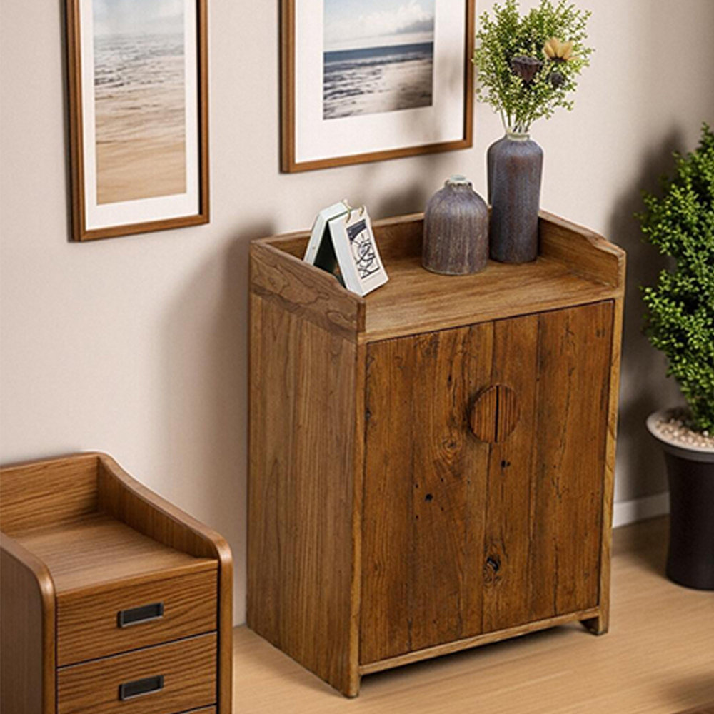 Trentastic Trails Old Elm Wood Entryway | Wayfair