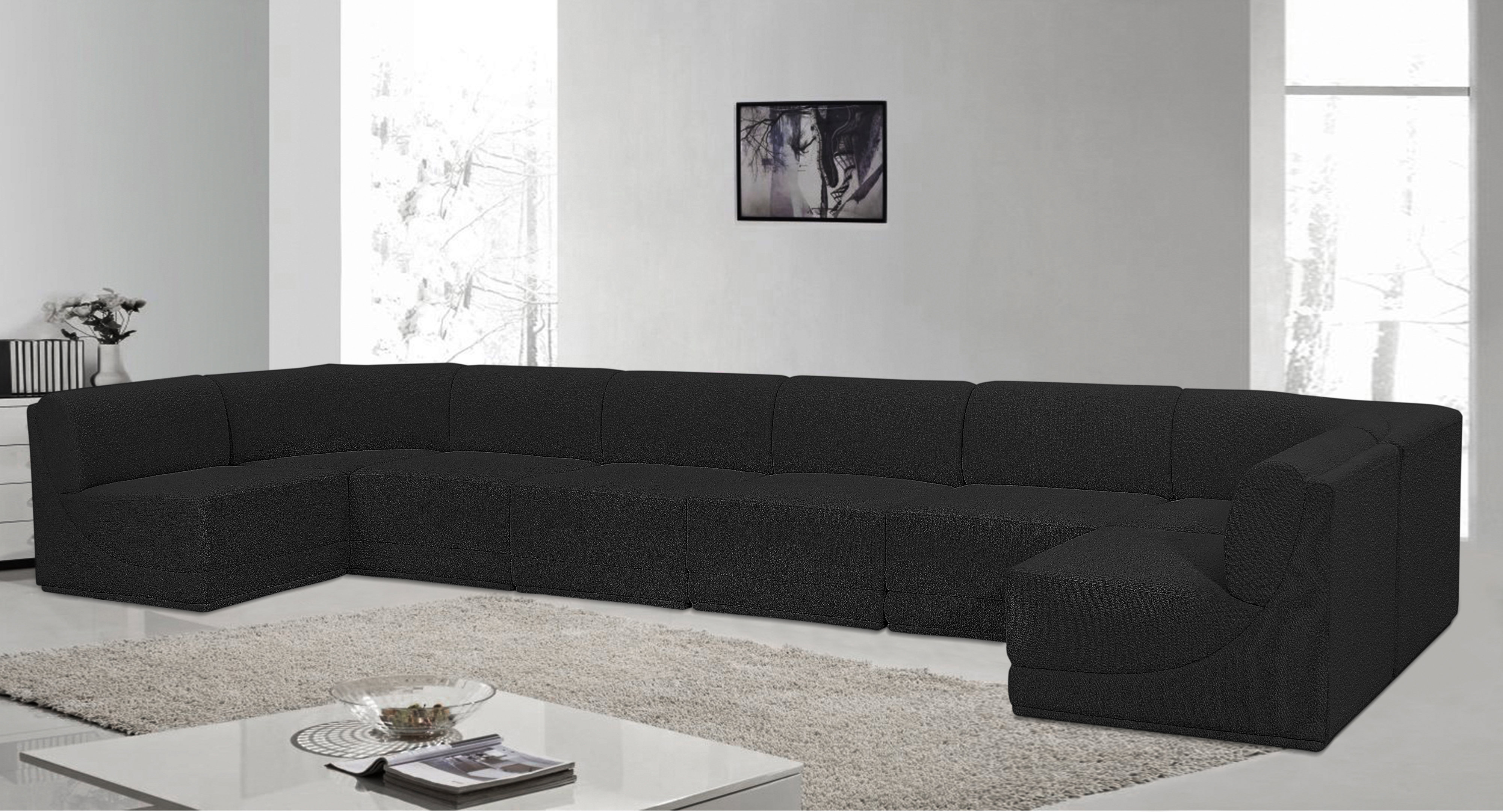 Wrought Studio Izick 8 - Piece Upholstered Sectional - Wayfair Canada