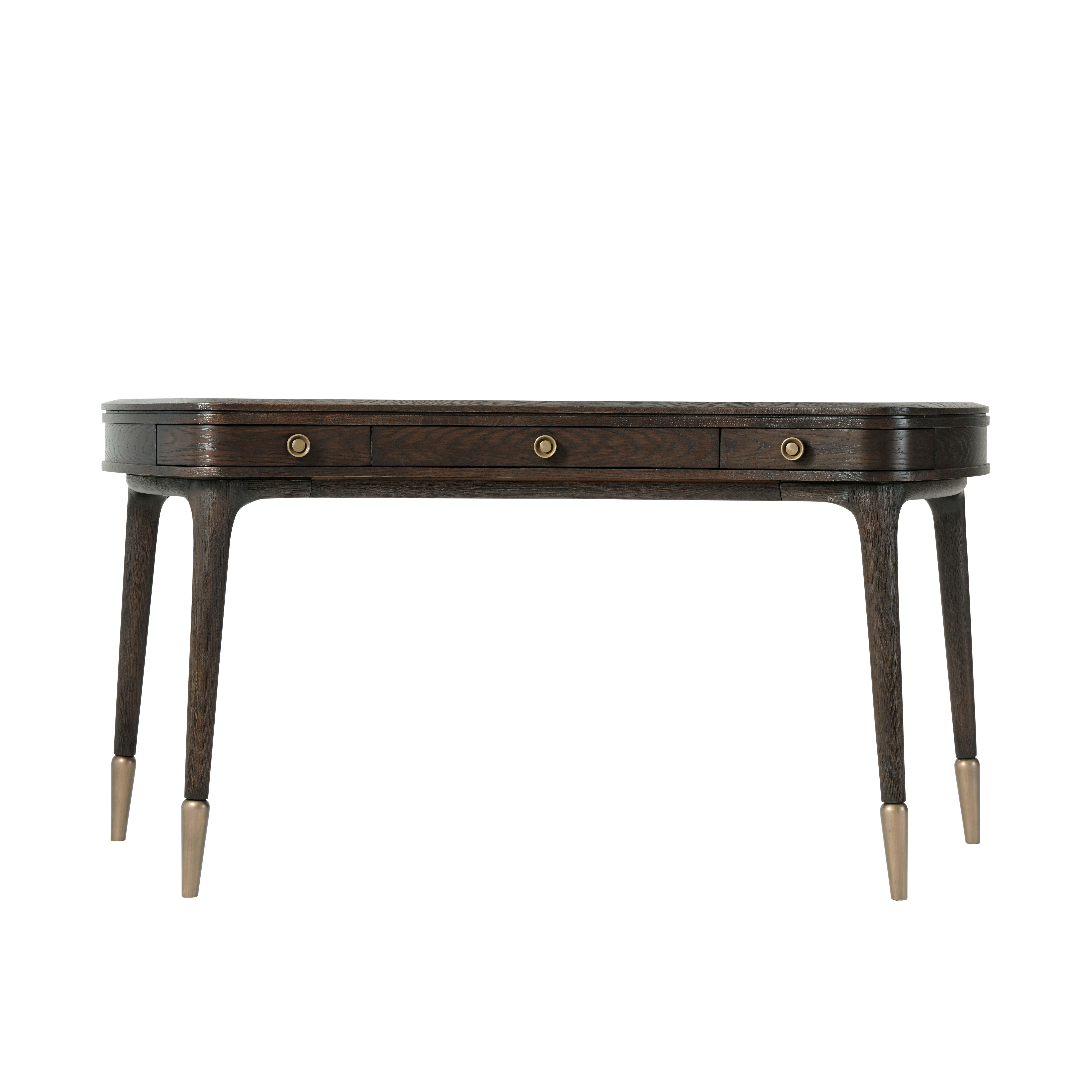 Theodore Alexander Legacy 59" Curved Writing Desk | Wayfair