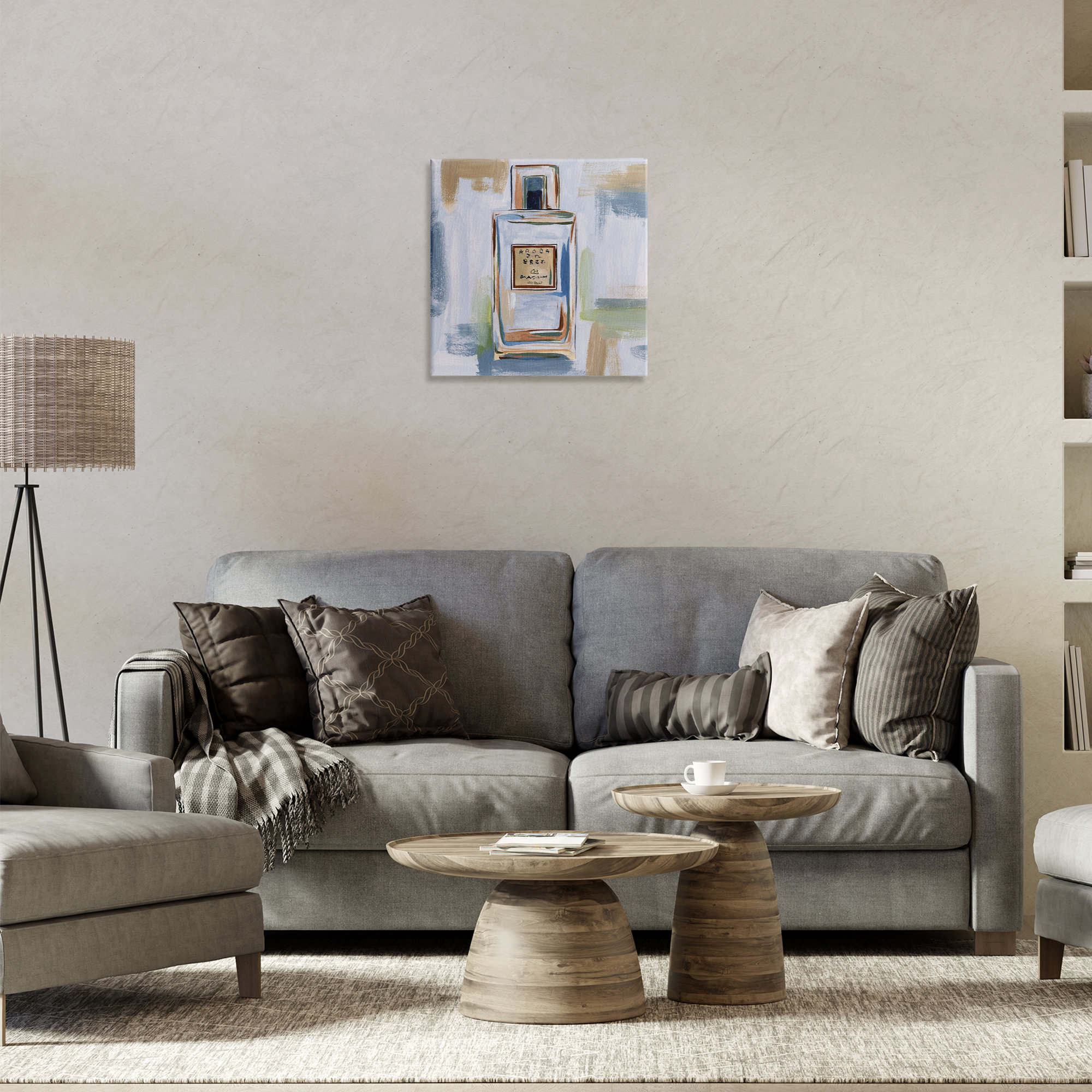 Winston Porter Neutral Perfume Bottle Canvas Wall Art by Melissa Wang ...