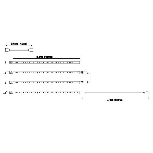 TORCHSTAR Led Rgb Tv Backlight Kit, Rf Remote Controller Strip Lights ...