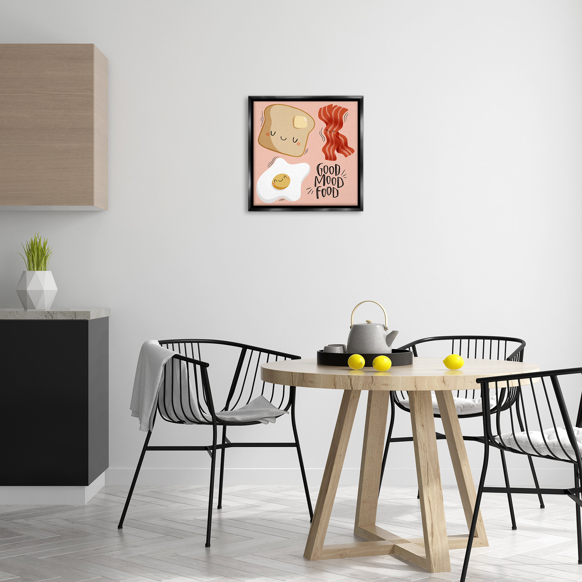 George Oliver Good Mood Food Breakfast Floating Frame, design by Sarah ...
