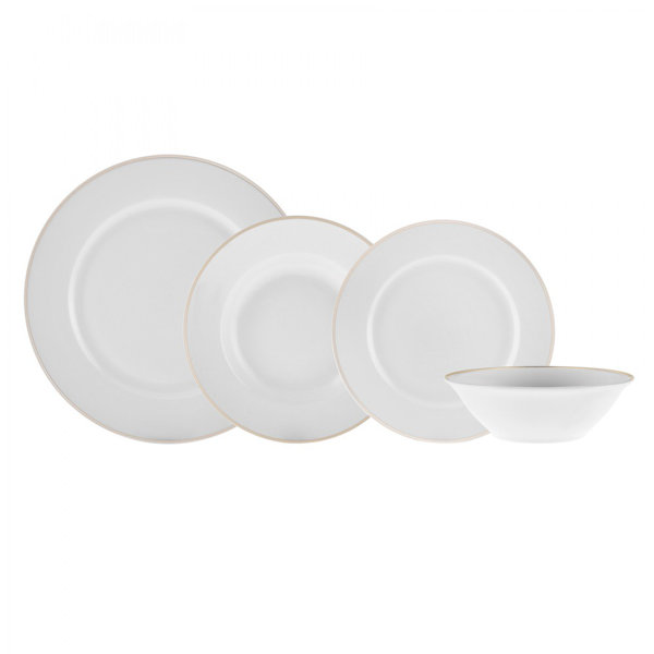 Karaca Ceramic Dinnerware - Set of 24 | Wayfair.co.uk