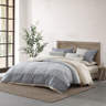 DKNY Pure Recycled Cotton Colorblock Comforter Set Blue & Reviews | Wayfair