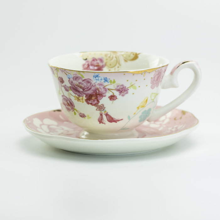 Coastline Imports Porcelain Teacup & Reviews | Wayfair