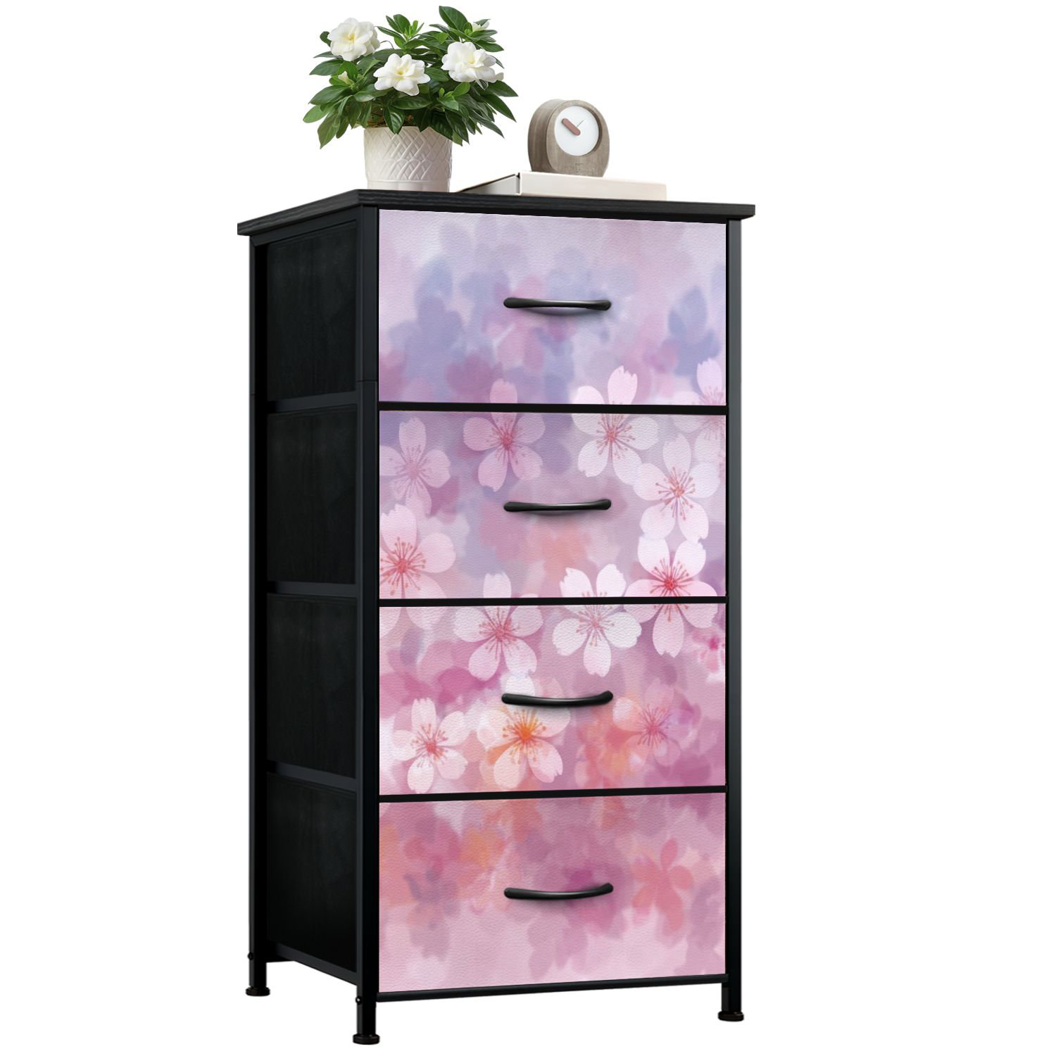 Dakota Fields 4 Drawer Vertical Storage Dresser cherry blossoms this ...