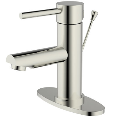 CMI Single Hole Faucet Single-handle Bathroom Faucet with Drain ...