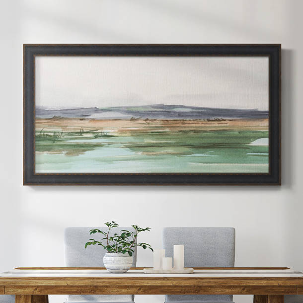 Red Barrel Studio® Brenham Traditional Abstract Wall Decor on Solid ...