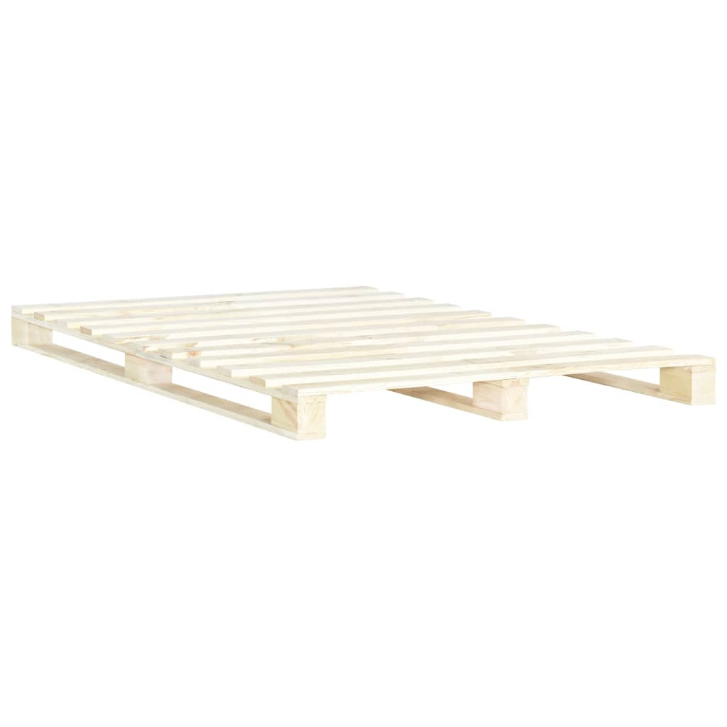 VidaXL Solomon Bed Frame Solid Pine Wood 200X200 Cm - Wayfair Canada