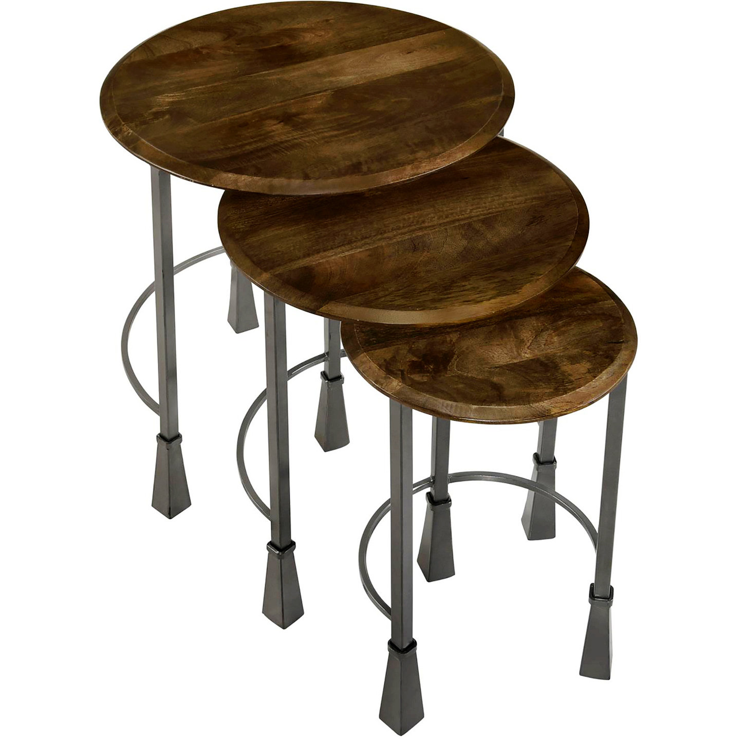 Williston Forge Coffee Table Set, 3-Piece Nesting Table | Wayfair