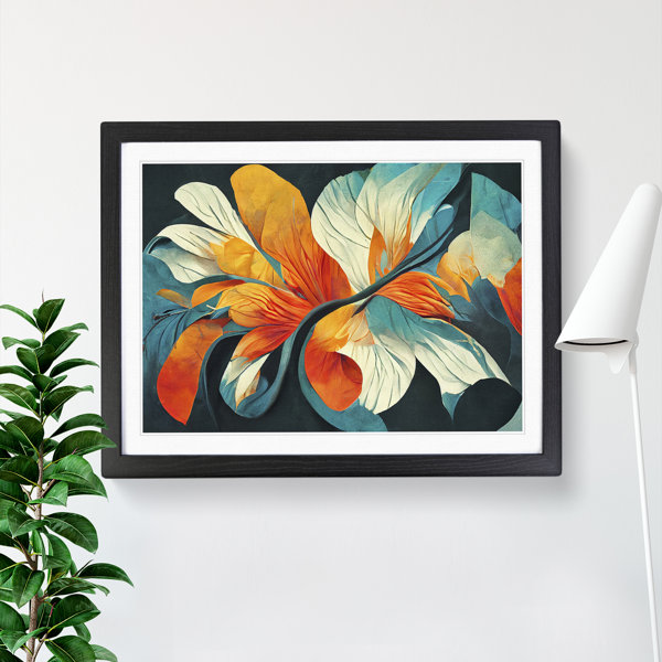 Marlow Home Co. Abstract Floral Art Vol.1 - Single Picture Frame ...