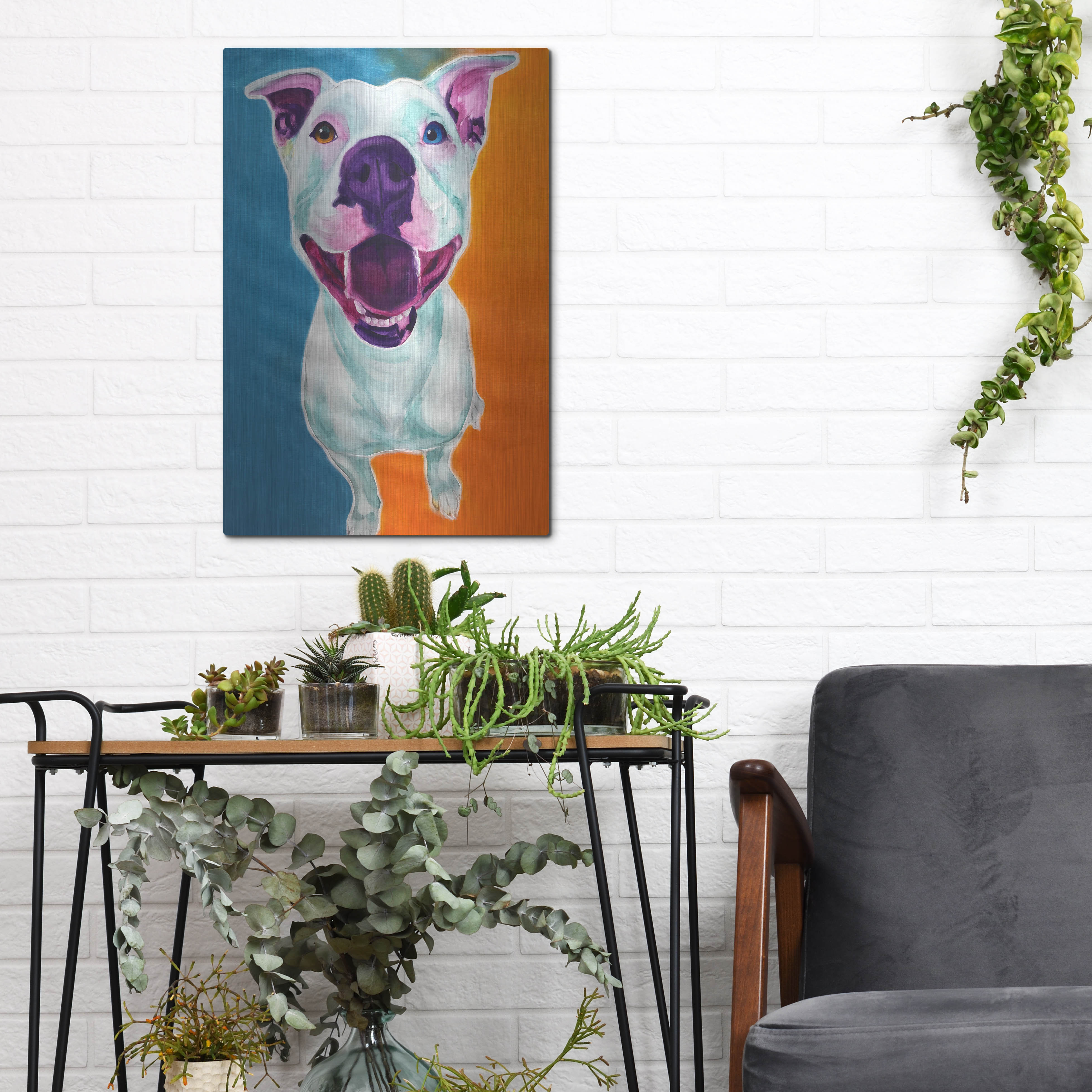 Red Barrel Studio® " Pit Bull - Angel " by Dawg Painter | Wayfair