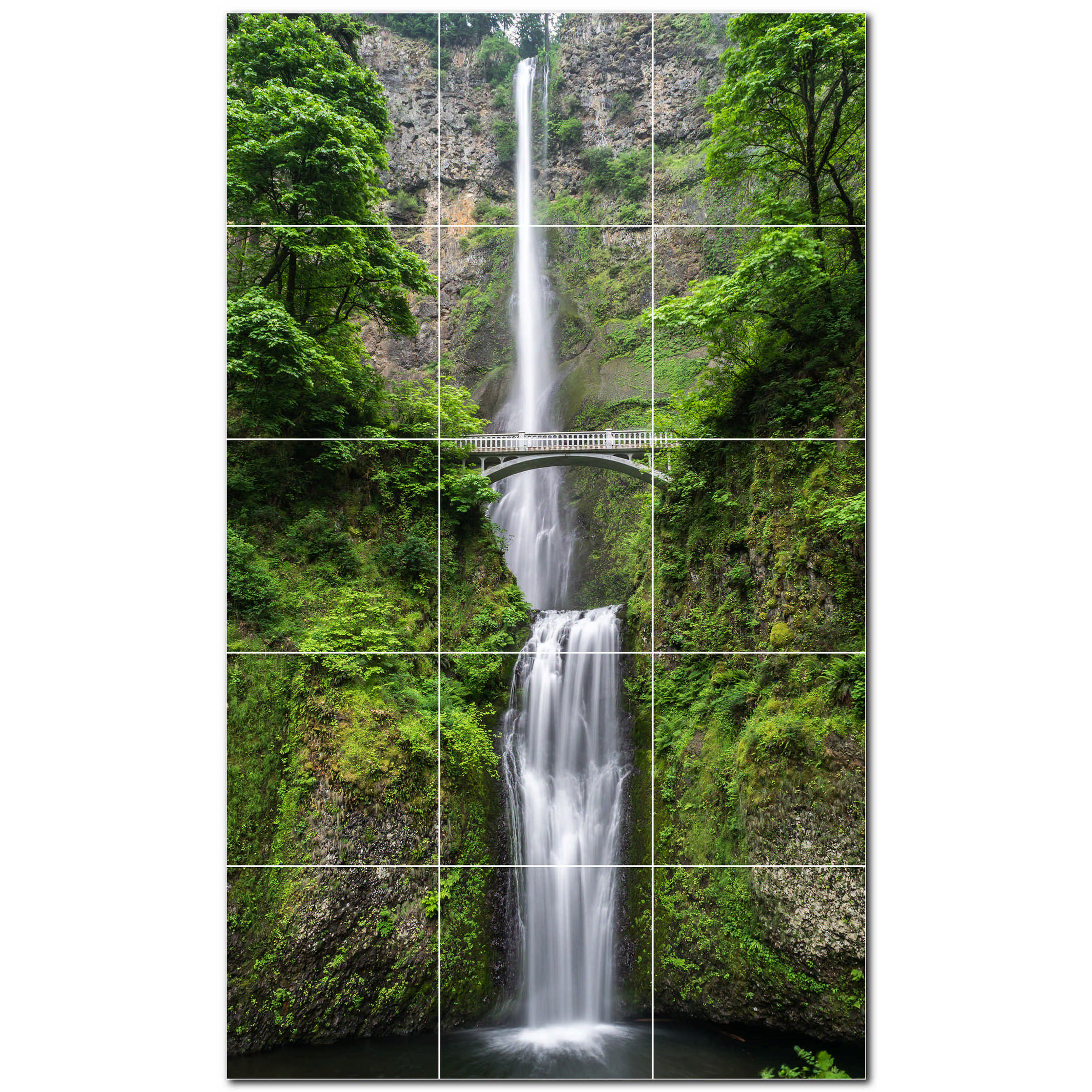 Picture-Tiles.com Waterfalls Photo 6 x 6 | Wayfair