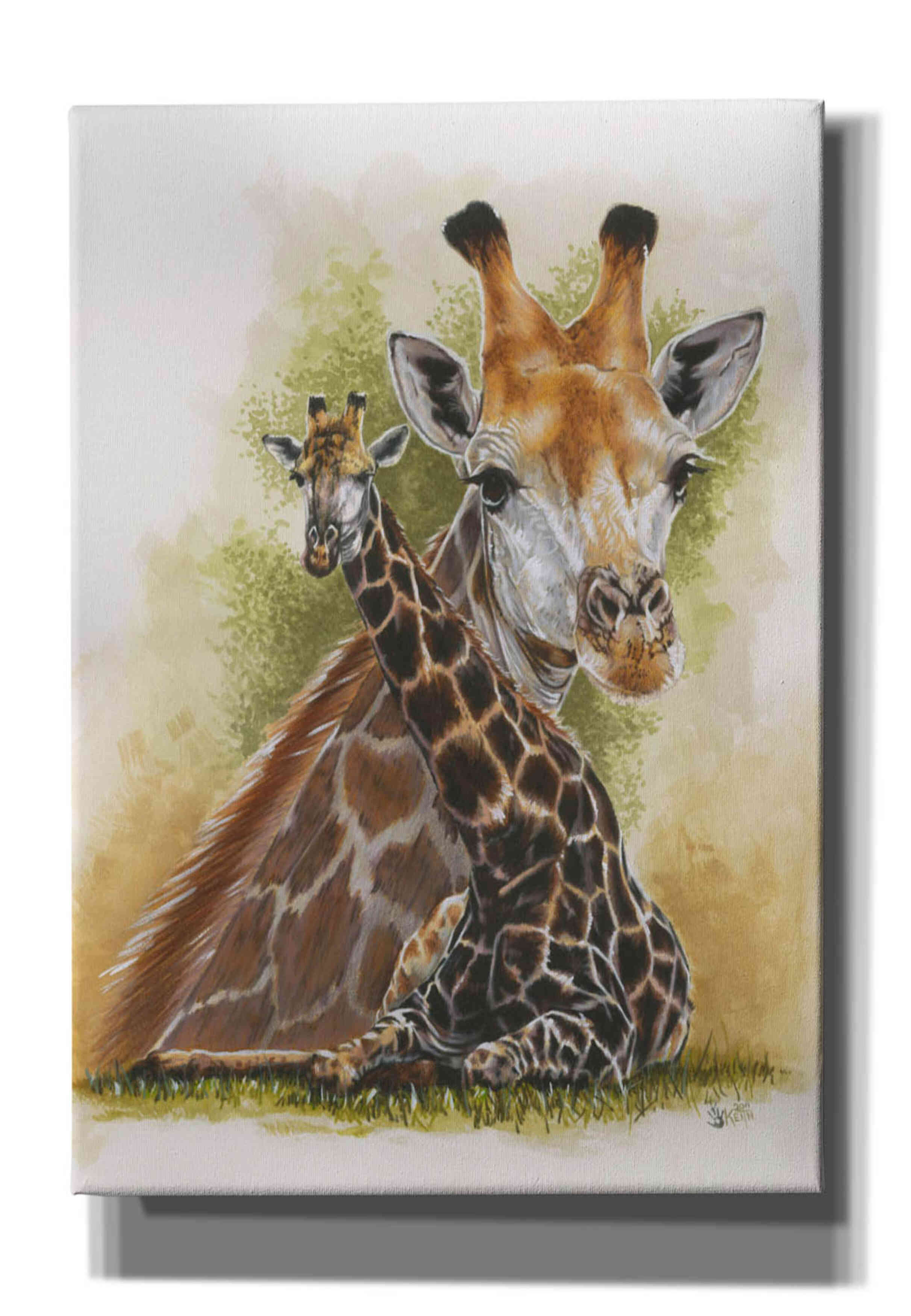 Dakota Fields Stateliness by Barbara Keith - Wrapped Canvas Painting ...