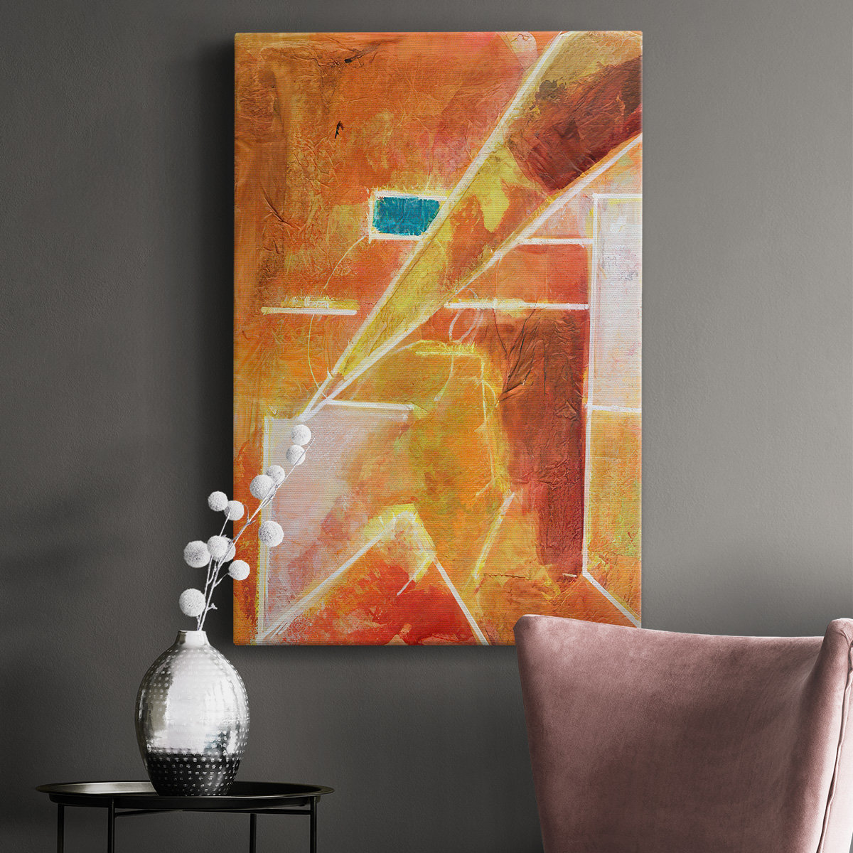 Orren Ellis Primary Connection VI - Wrapped Canvas Print - Wayfair Canada
