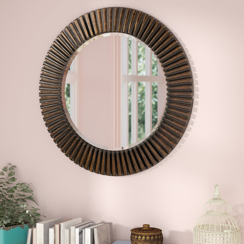 Langley Street® Belinda Eclectic Beveled Accent Mirror & Reviews | Wayfair
