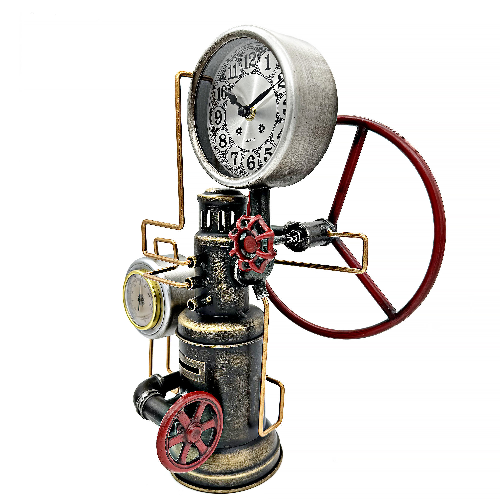 Williston Forge Steampunk Table Clock - Wayfair Canada