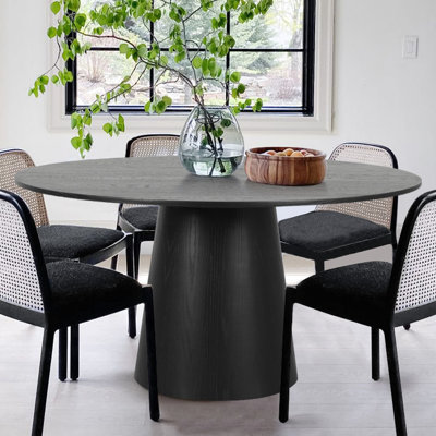 largest size round dining table