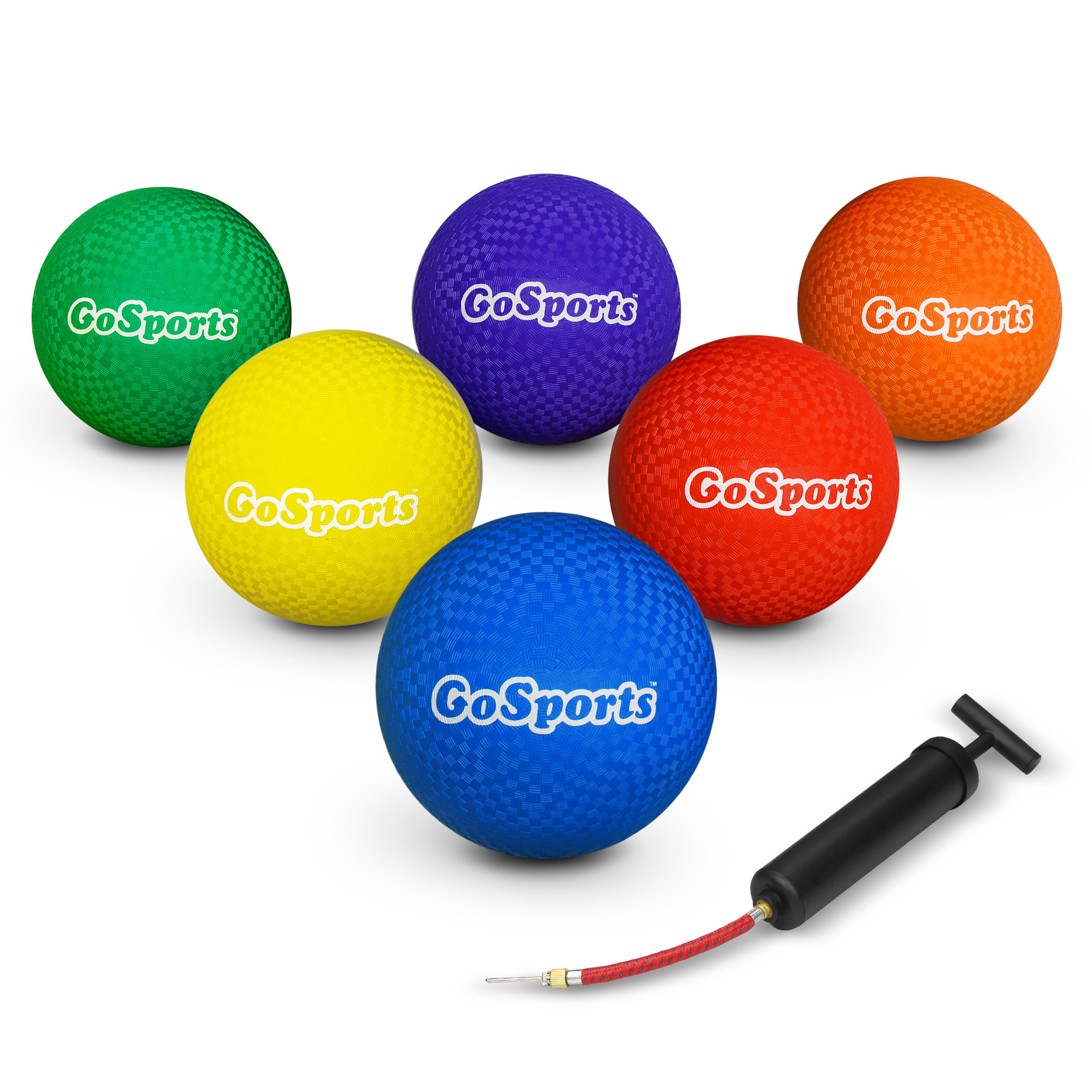 GoSports 10 inch Playground Ball with Carry Bag and Pump | Wayfair