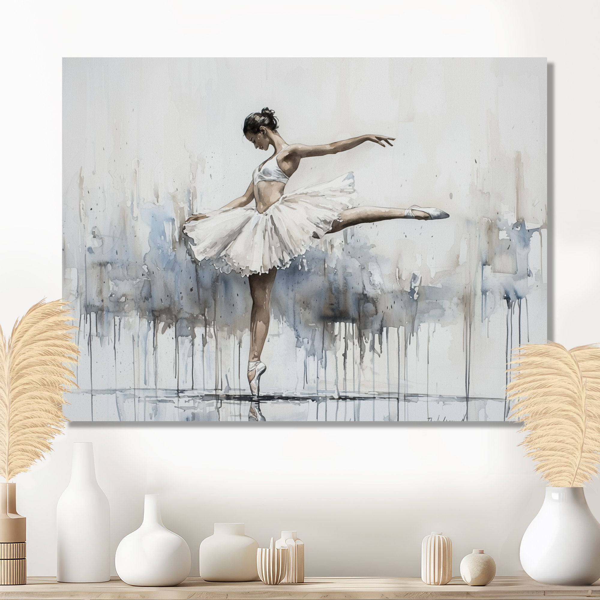 Ophelia & Co. The Ballerina Ballet Dance - Fashion Metal Decor, Ballet ...